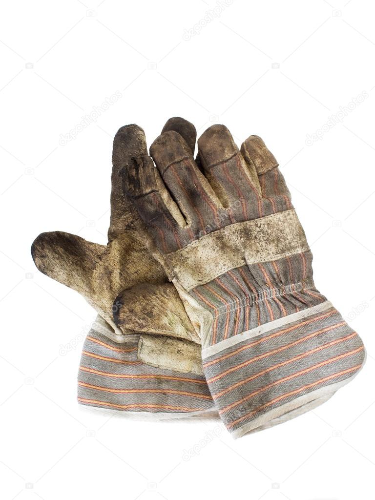 Guanti sporchi — Foto Stock © JGade #27734723
