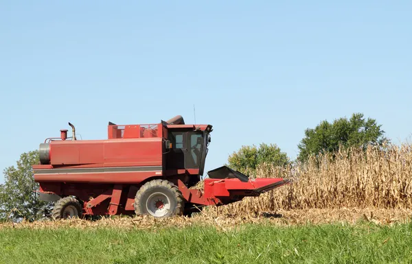 Red Combine - Stock Image - Everypixel