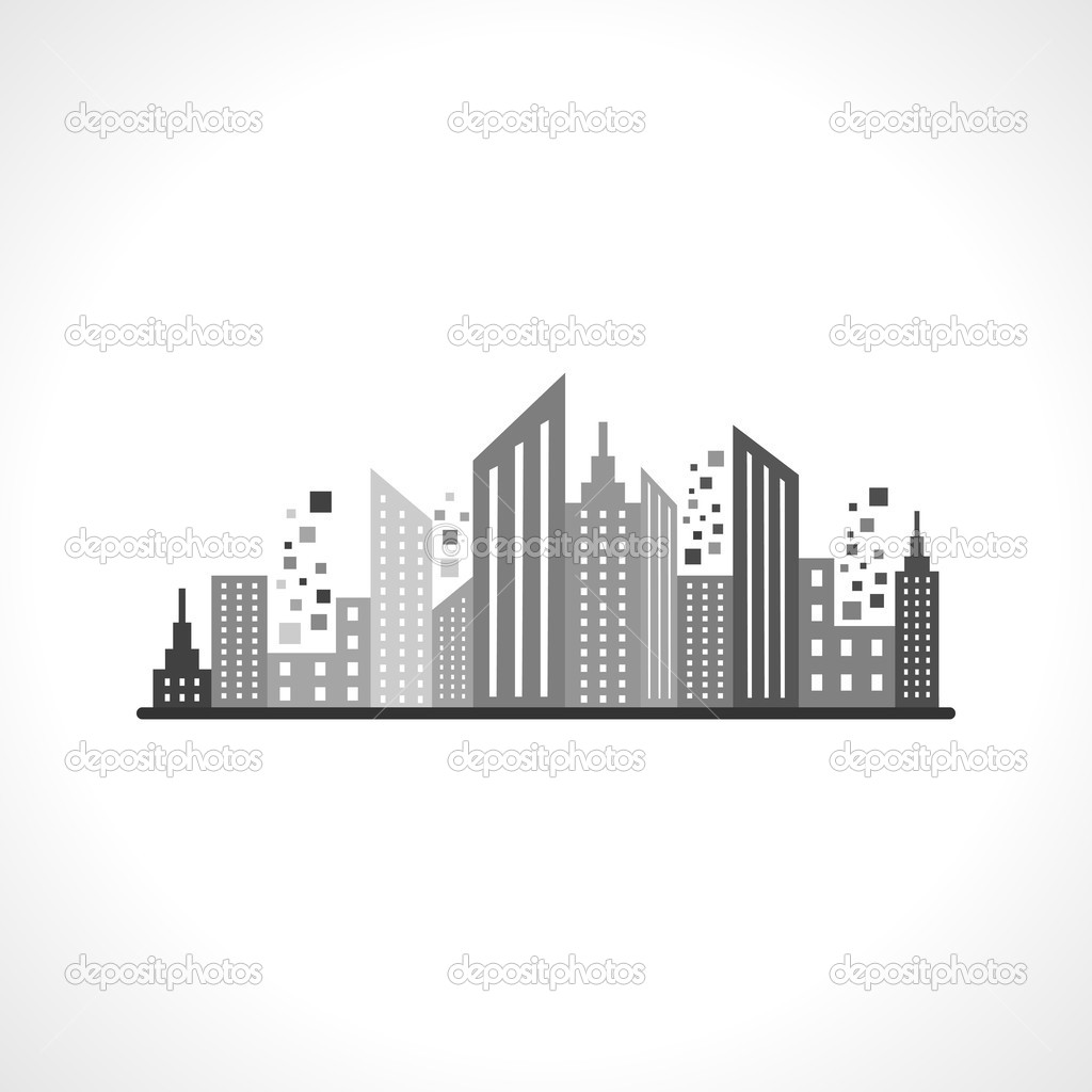 Grey buildings Stock Vector Image by ©graphicsdunia4u #32941811