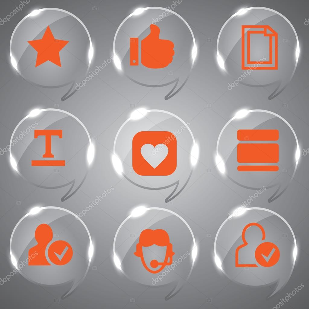 3d iconos 3d iconos conjunto icono de vidrio iconos vector icono ... 3d iconos 3d iconos conjunto icono de vidrio iconos vector icono ...