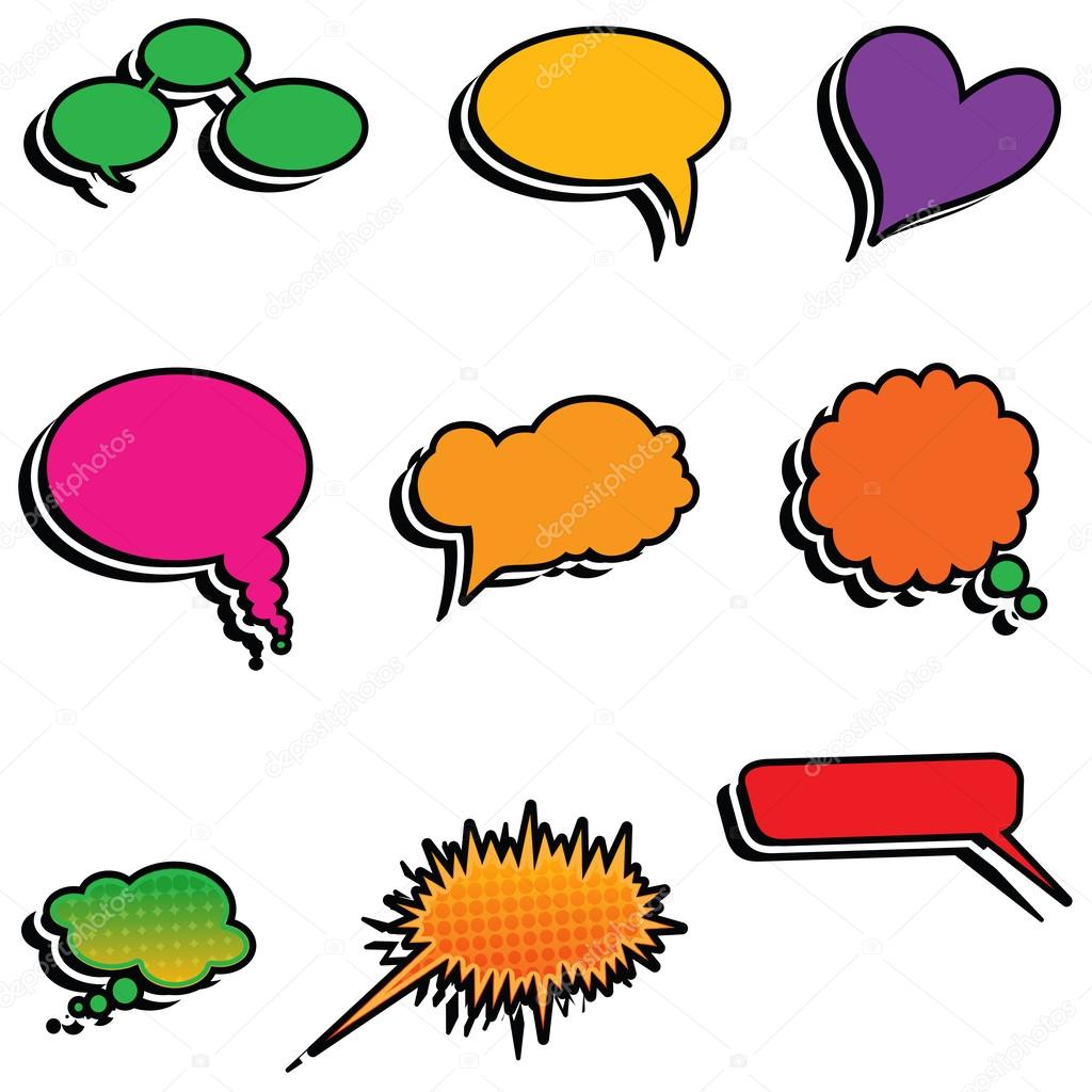 3d Speech Bubble Vector