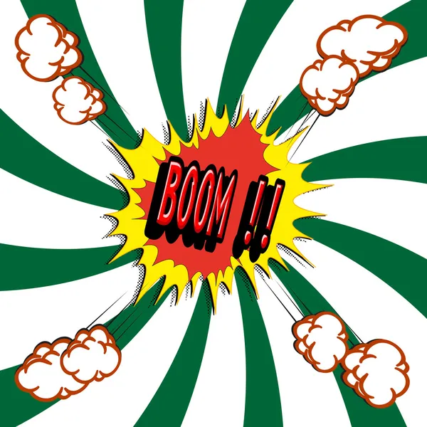 Comic book explosion vector illustration background Stock Vector Image ...