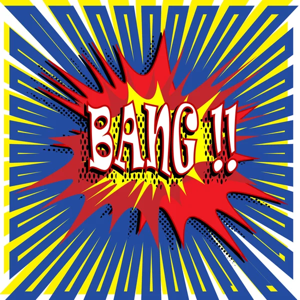 Comic book explosion vector illustration background — Free Stock Vector ...