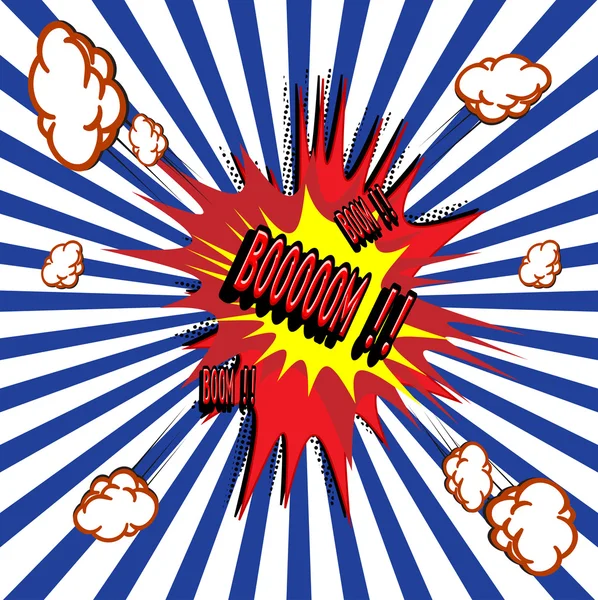 Comic explosion Vector Art Stock Images | Depositphotos