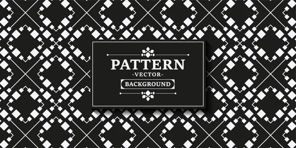 Black retro pattern imágenes de stock de arte vectorial | Depositphotos