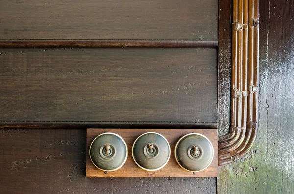 Antique Electric switches — Stock Photo © nop16 #43349085