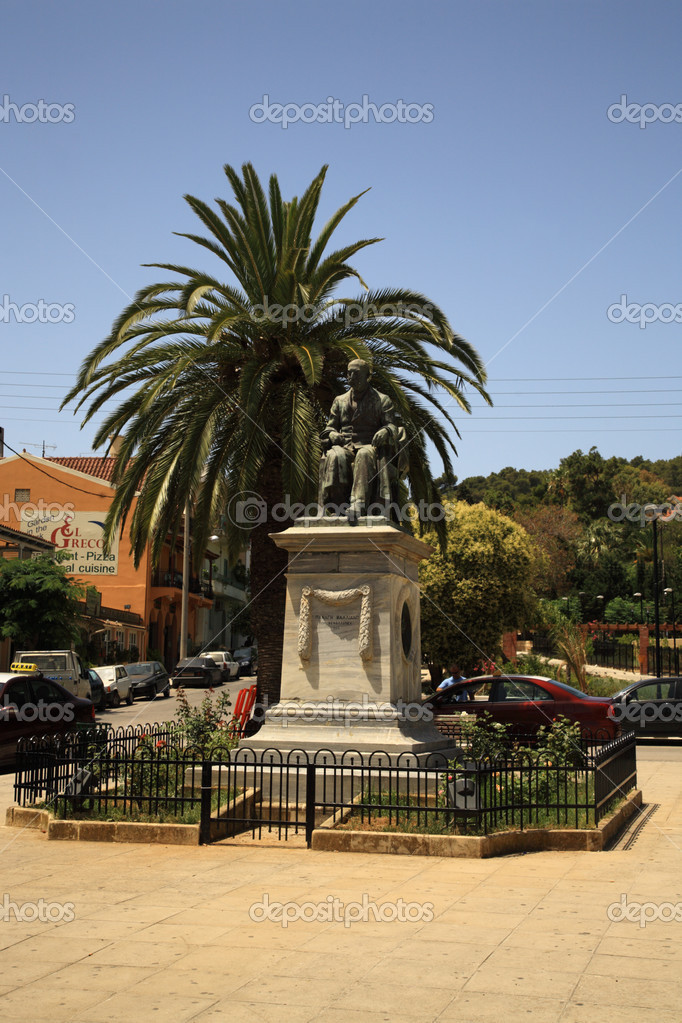 Statue of Panagis Vallianou Stock Photo by ©debstheleo 29416739