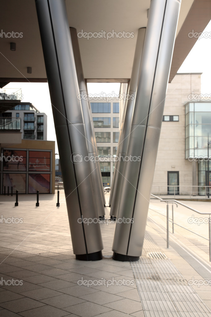Steel columns — Stock Photo © debstheleo #30987401