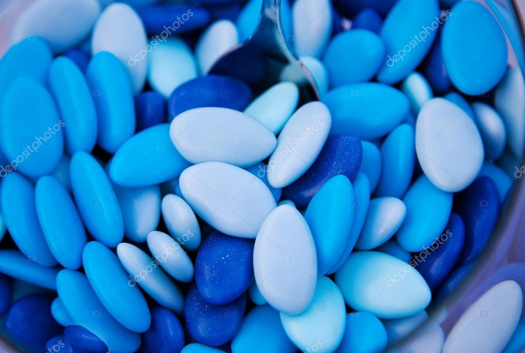 Blue candies. — Stock Photo © dp3010 #30256439