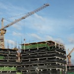 Cranes and construction of microdistrict Stock Photo by ©ssuaphoto ...