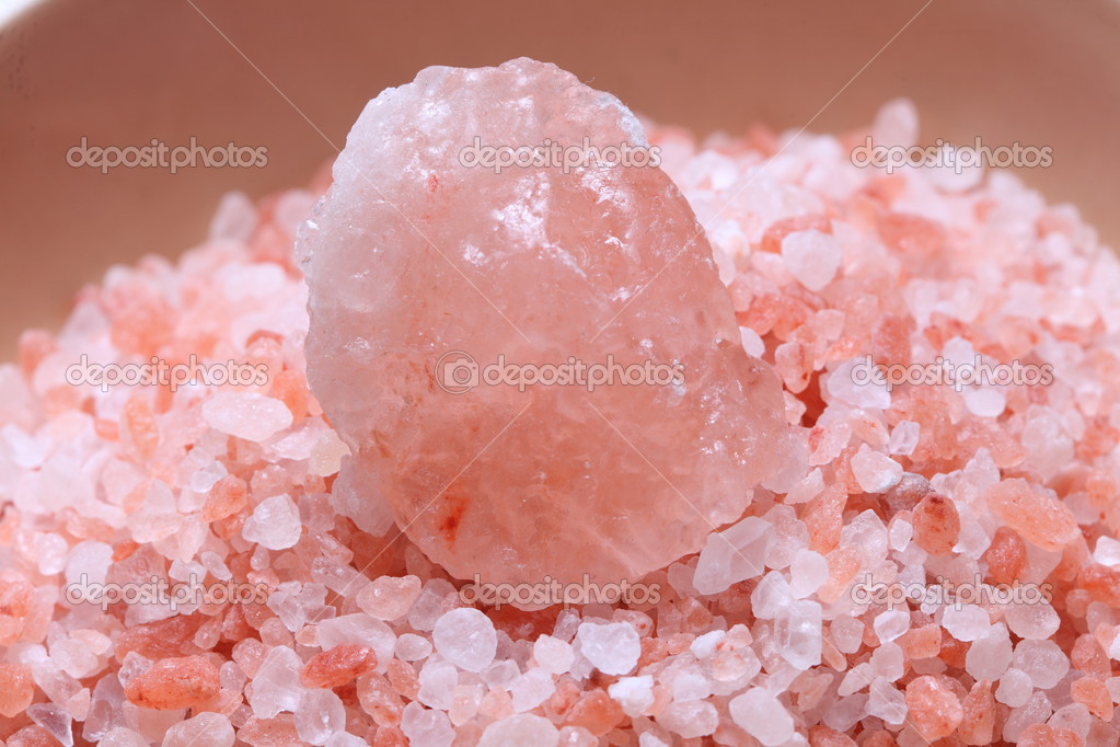 Sal-gema-de-rosa de cristal — Fotografia de Stock #32698089