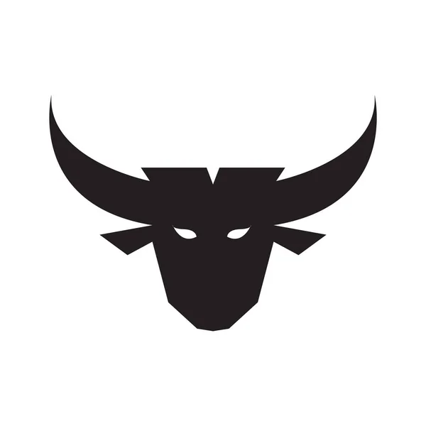 The Rock Bull Face Logo