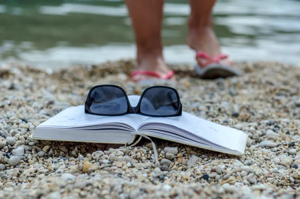 Reading book beach Stock Photos, Royalty Free Reading book beach Images ...