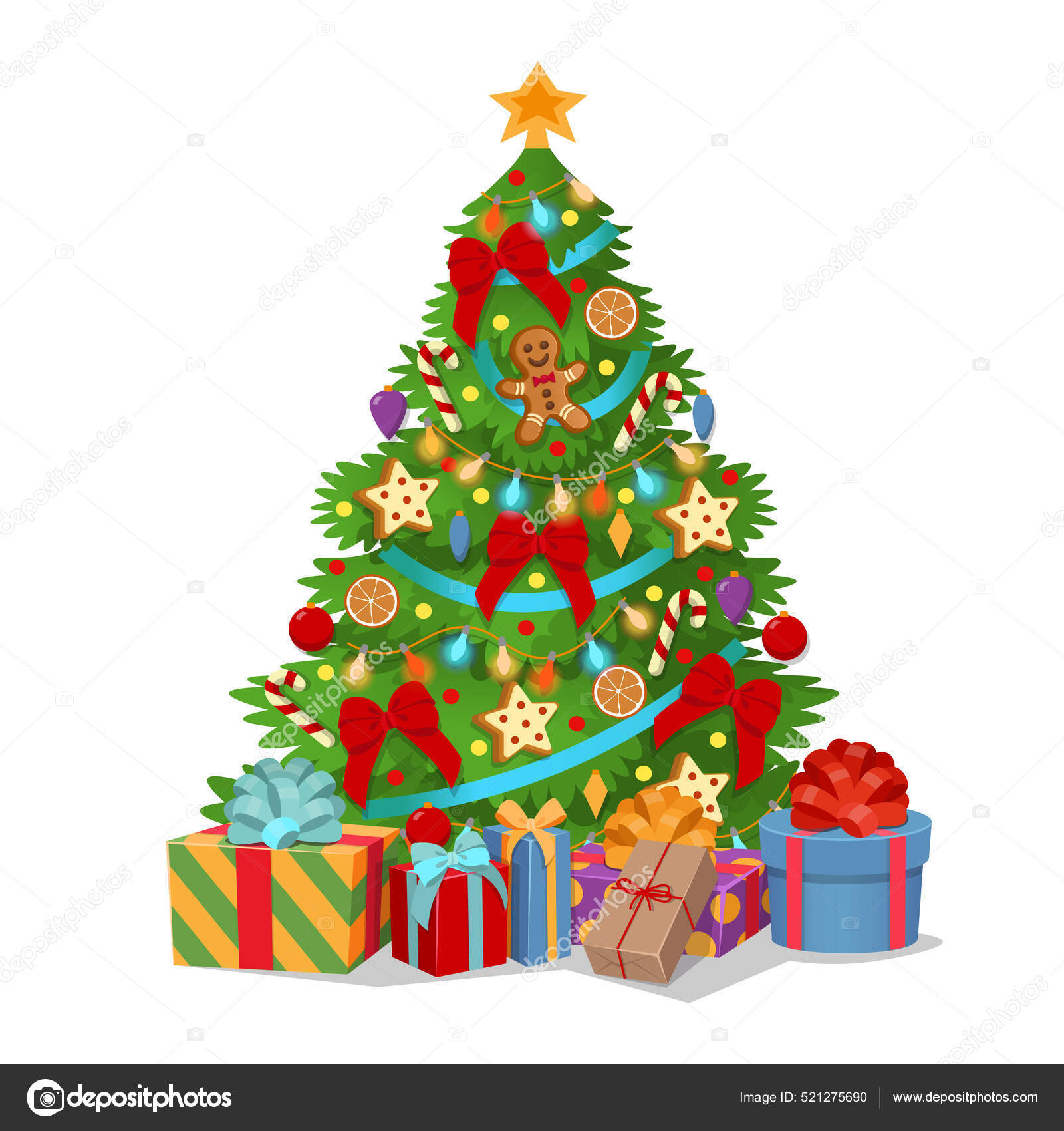 Arbol De Navidad Animado