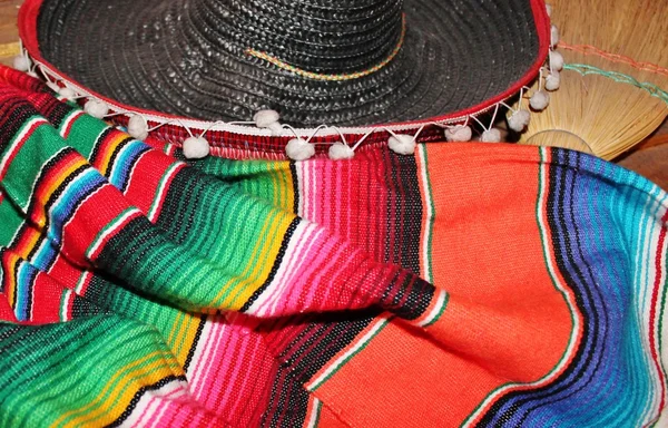 Cinco de mayo Mexican background poncho serape blanket fiesta ...