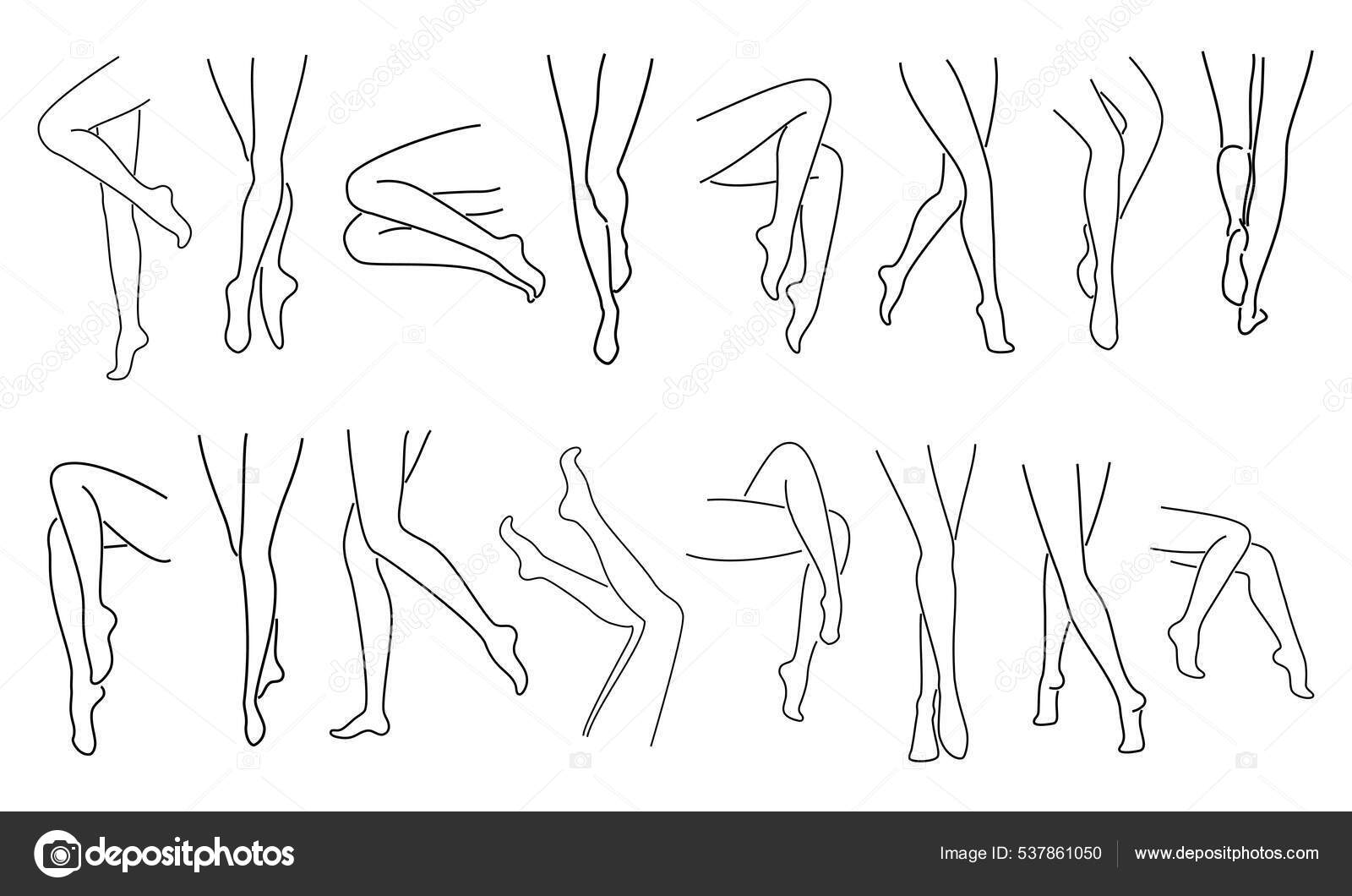 Human Leg Outline