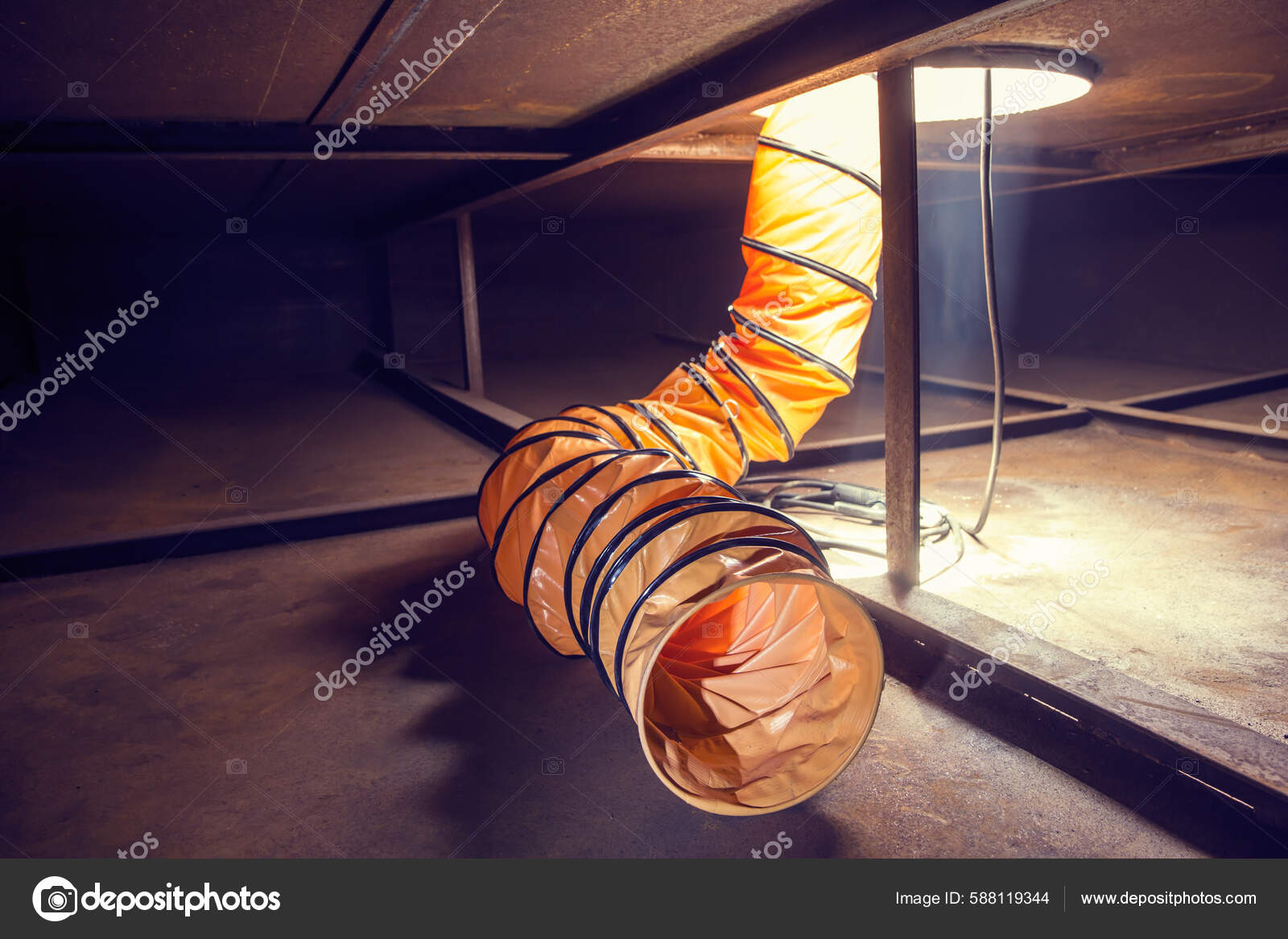 Blower Fresh Air Oil Floating Pontoon Storage Tank Confined Space ...