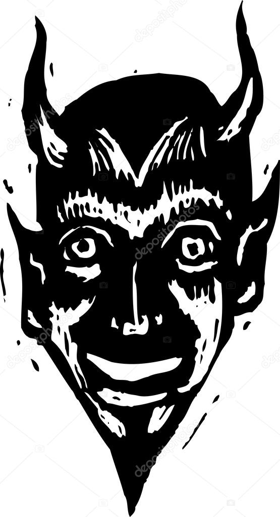 Devil Face Drawings