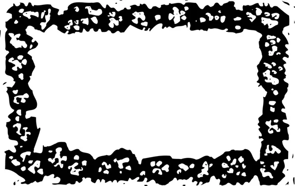 Woodcut Illustration of Border — Stock Vector © ronjoe #29513497