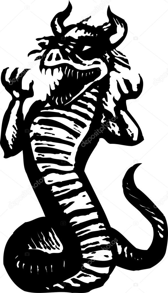 Grendel Head Drawing