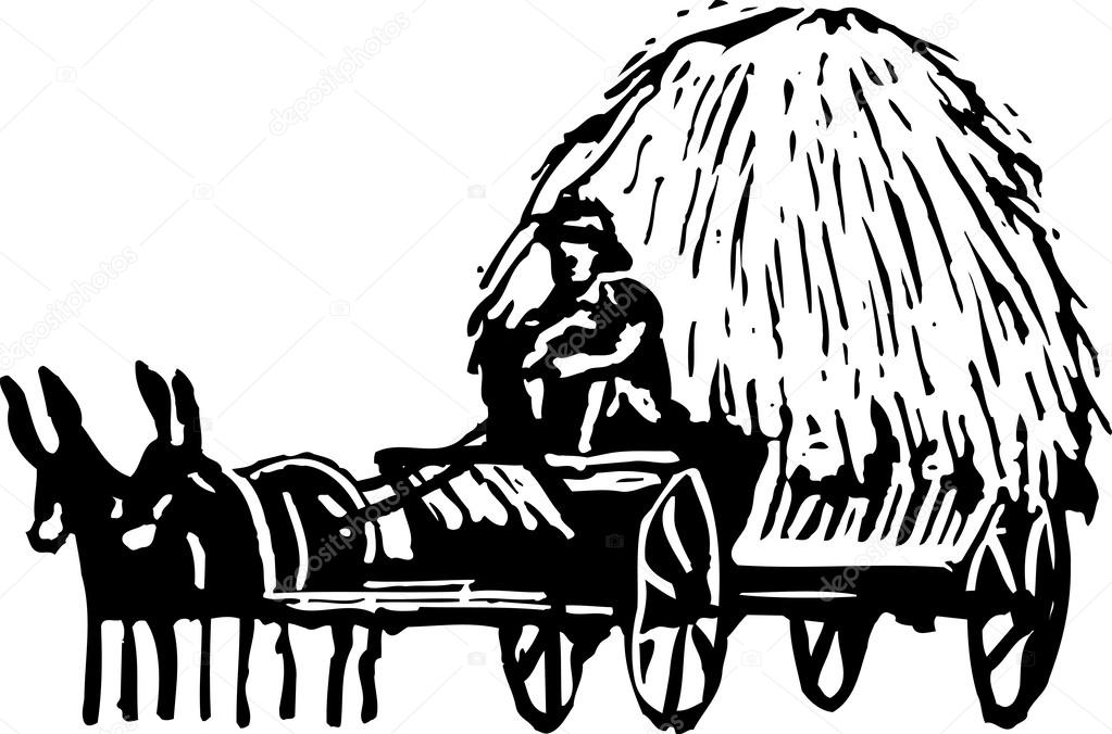 Hay Wagon Clipart