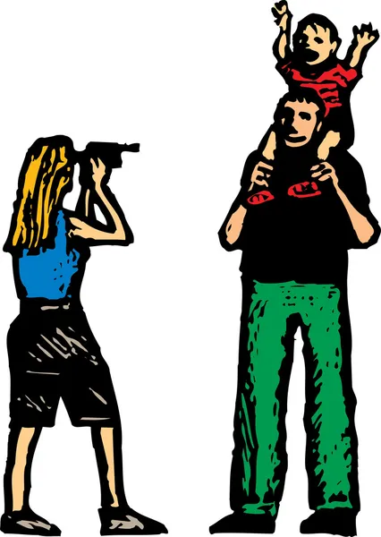 ᐈ Piggyback ride drawing stock vectors, Royalty Free piggyback ride ...