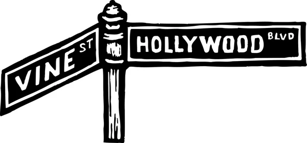 Hollywood boulevard Vector Art Stock Images | Depositphotos