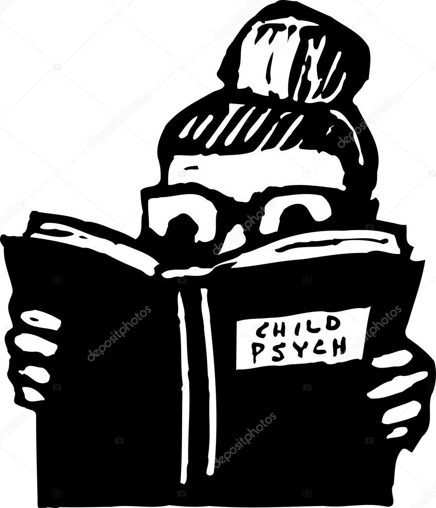 Woodcut illustration of Today's Lesson — Stock Vector © ronjoe #29848463