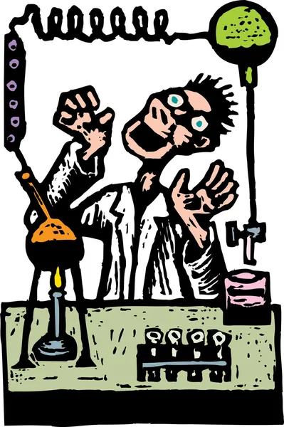 Mad Science Lab Clipart
