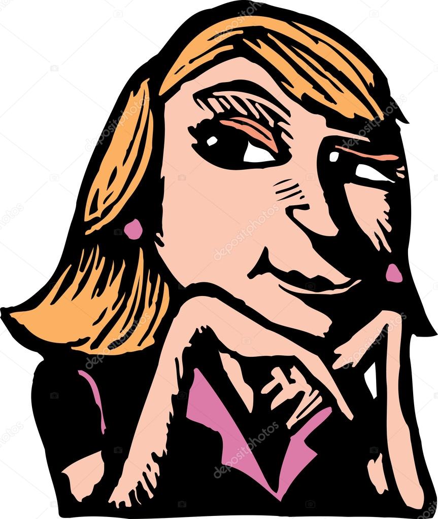 Googly Eyes Clip Art Girl