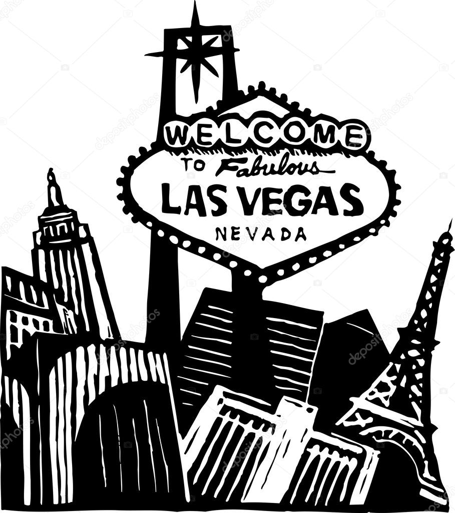 Las Vegas — Stock Vector © ronjoe #30502201