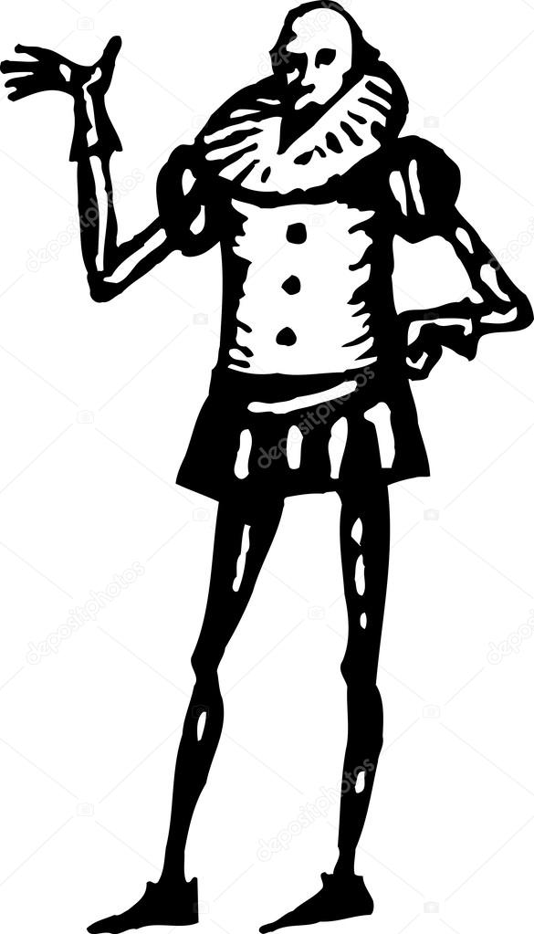 Shakespeare Clip Art Black And White
