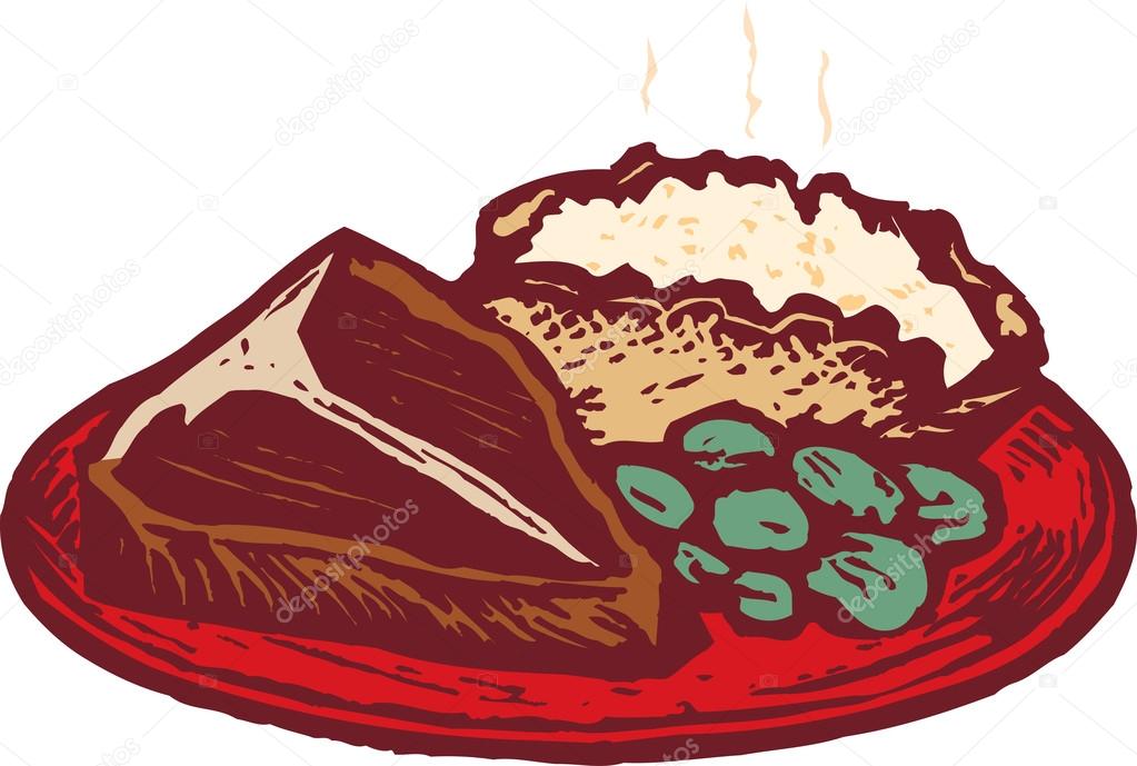 Steak Dinner Drawing