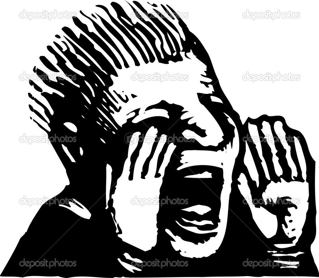 Illustration of Yell — Stock Vector © ronjoe #31118021