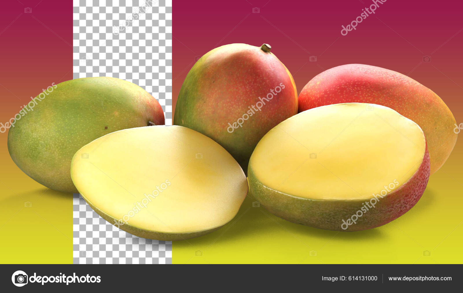 Tropical Mango Your Food Element Design — Stock Photo © checorners ...