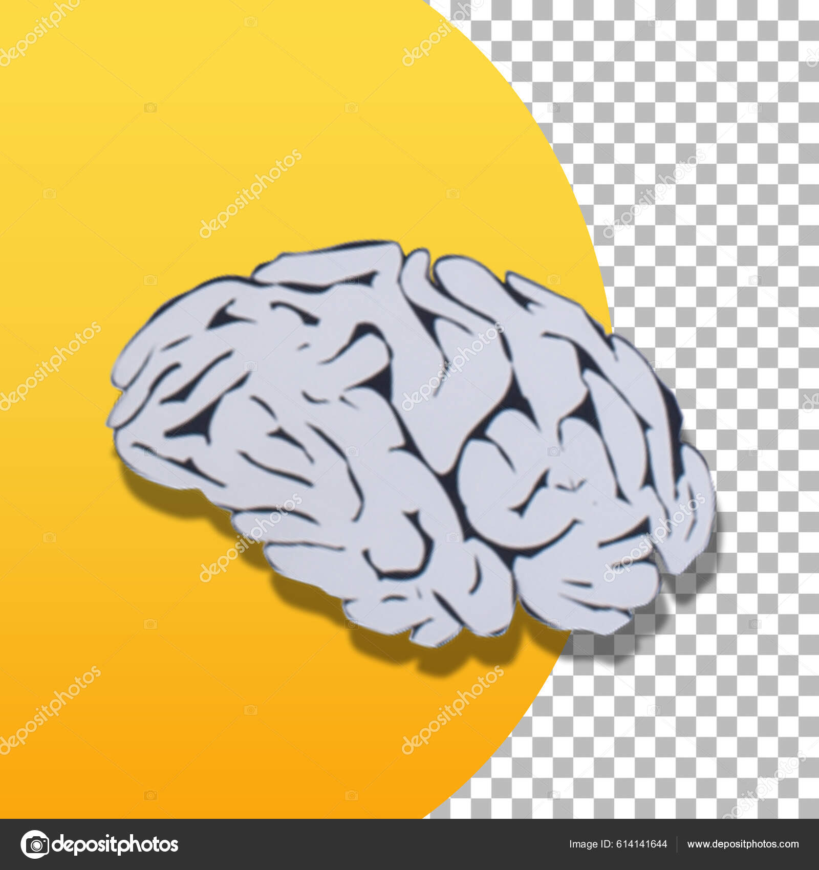 Brain Toy Paper Education Concept — Stock Photo © checorners #614141644