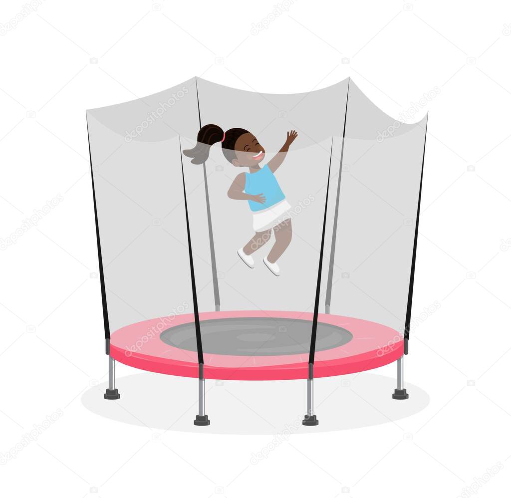 Clipart Salto Sul Trampolino