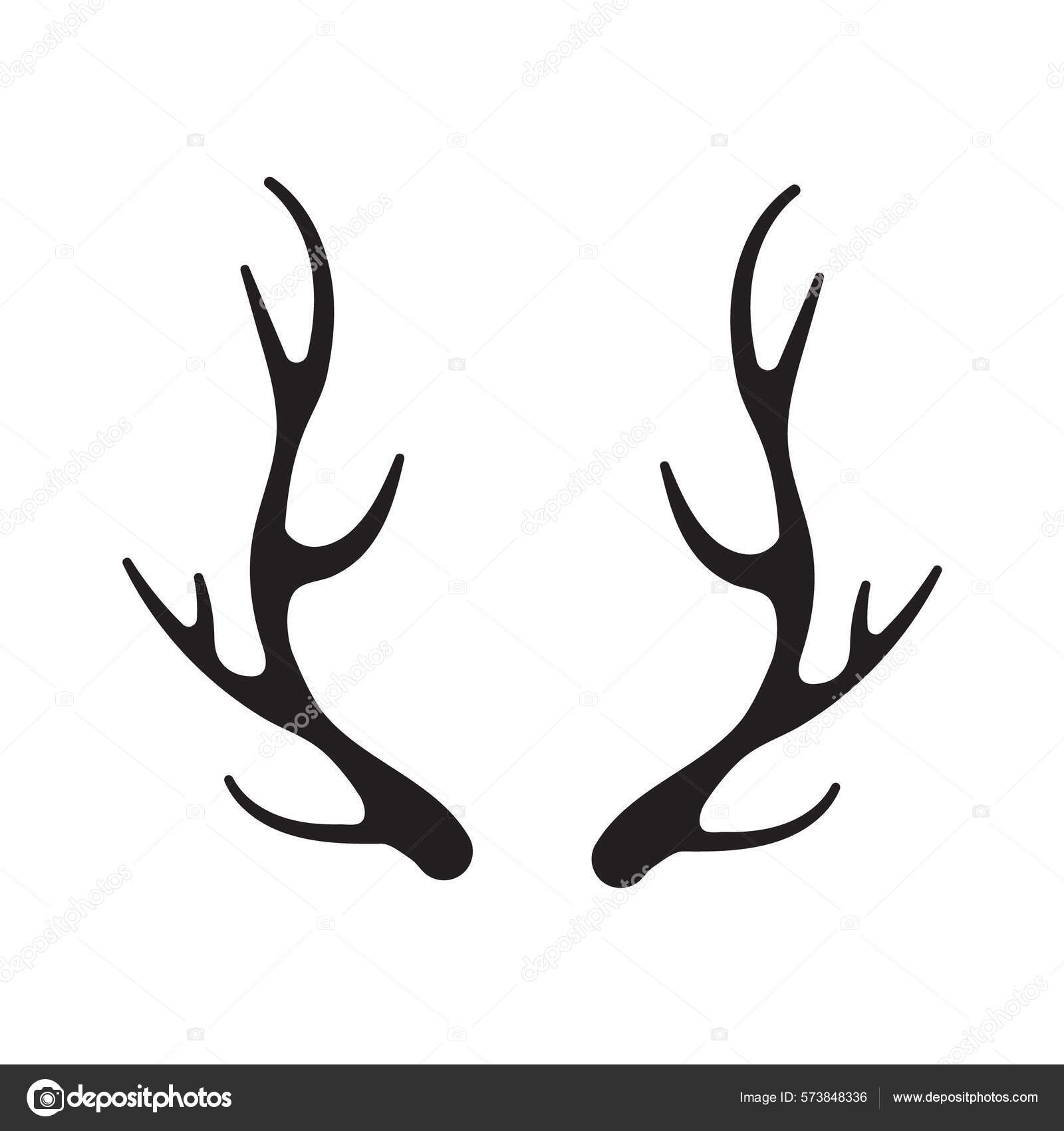 Elk Antlers Silhouette Page 16 | Deer Antler Silhouette Images Free