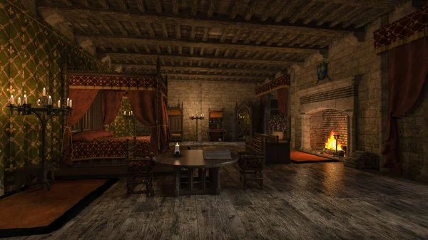 Medieval Royal Bedroom