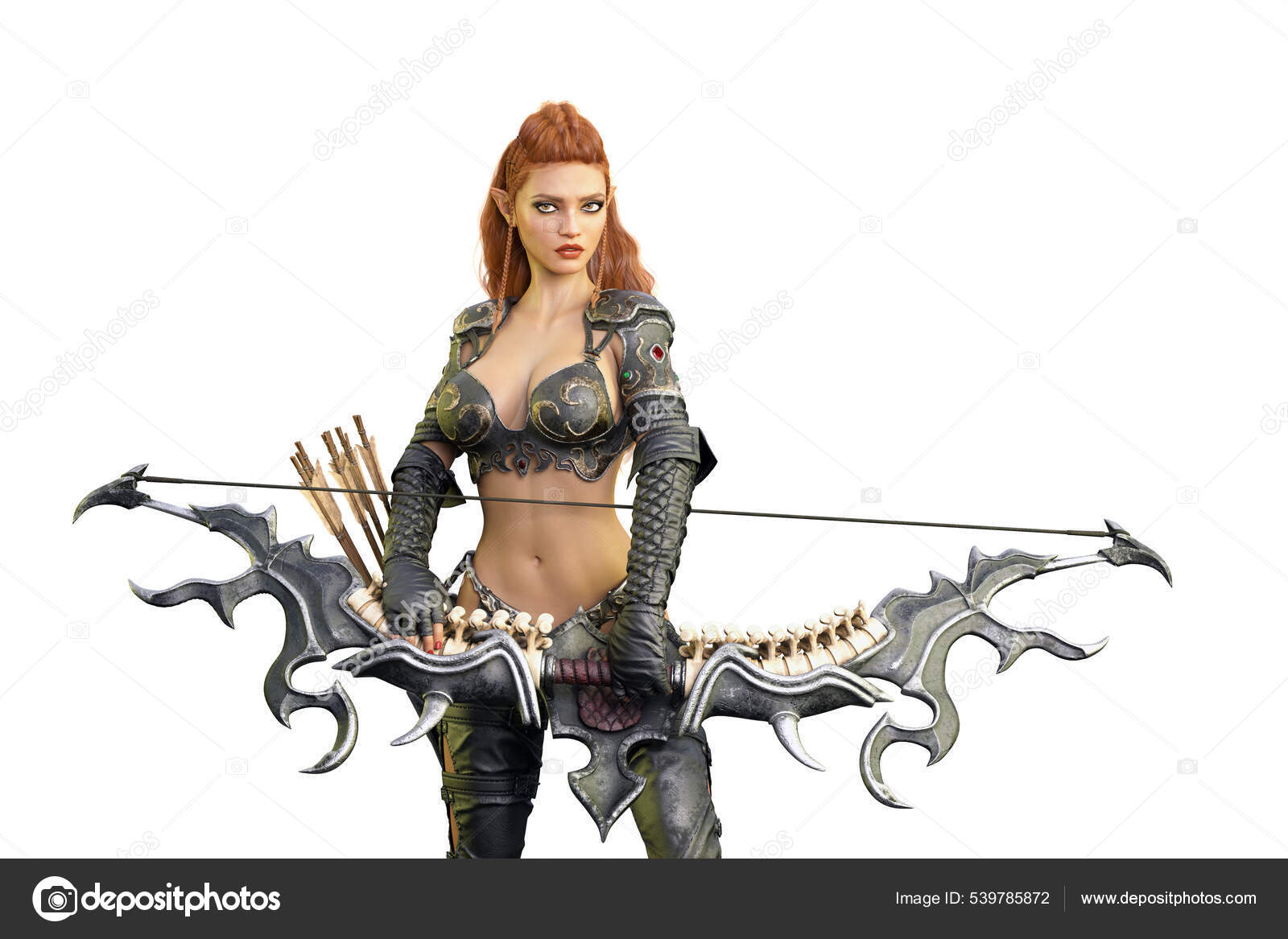 Female Elven Archer Costume