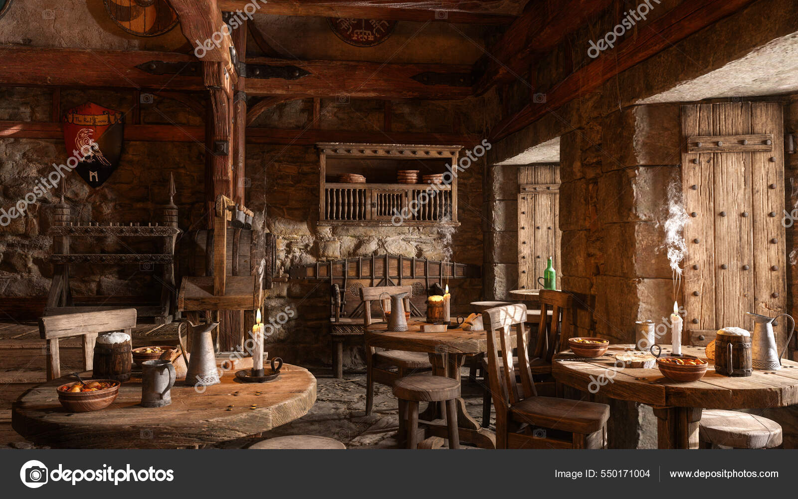 Medieval Inn Interior