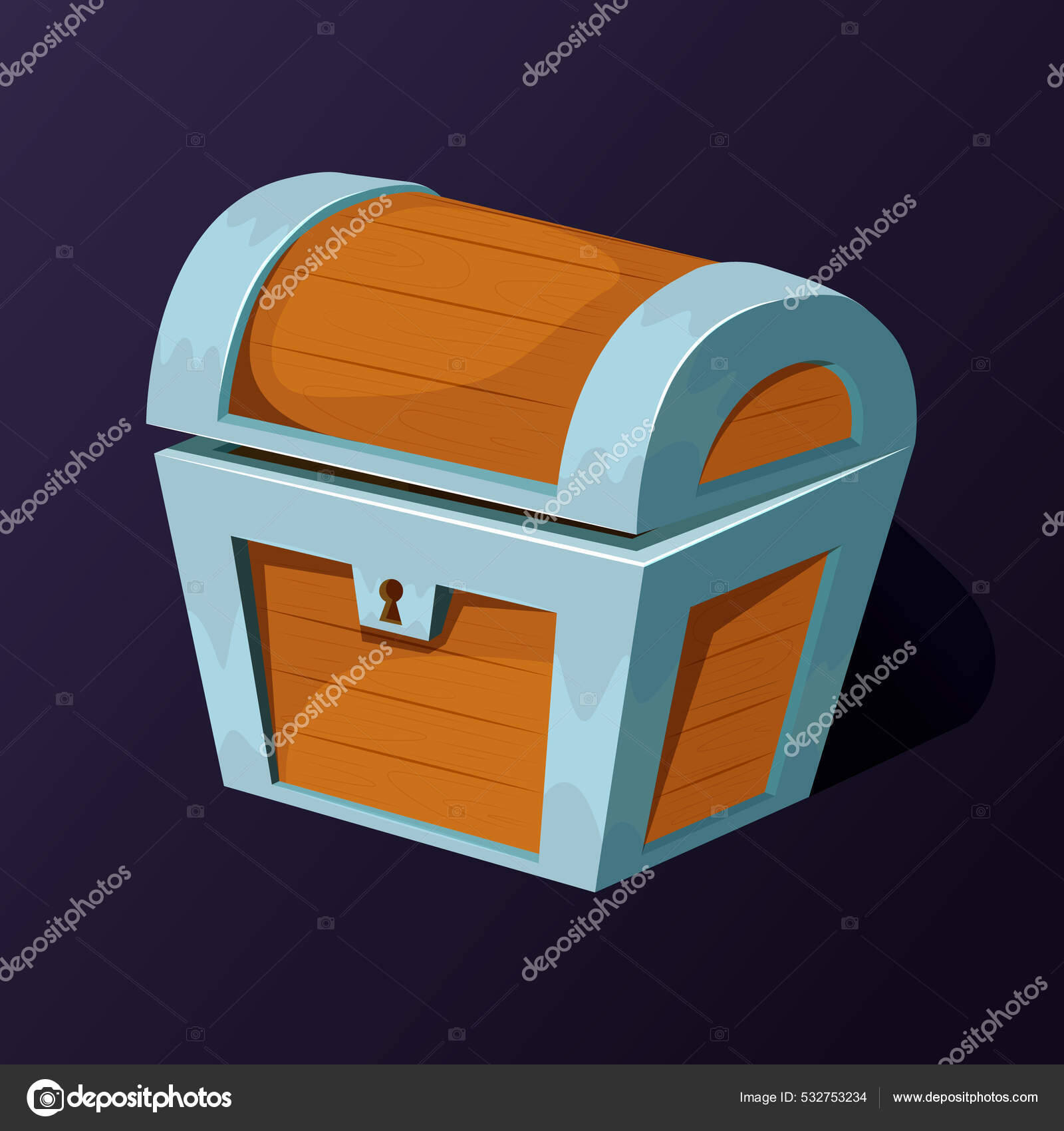 Chest animation vector Stock Vector Image by ©KingVector #532753234