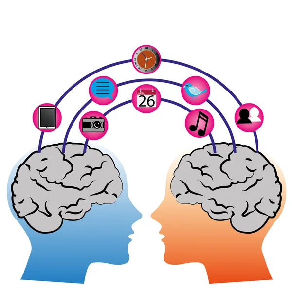 Two brain Vector Images | Depositphotos