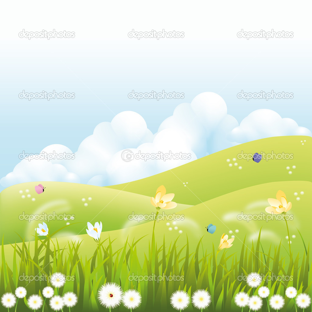Spring Stock Vector Image by ©DAVIDS47 #43525043