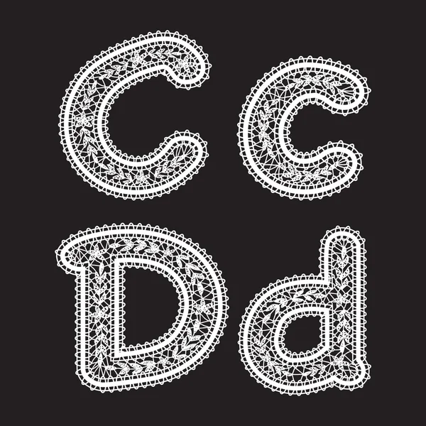 1,394 Lace font Vector Images | Depositphotos