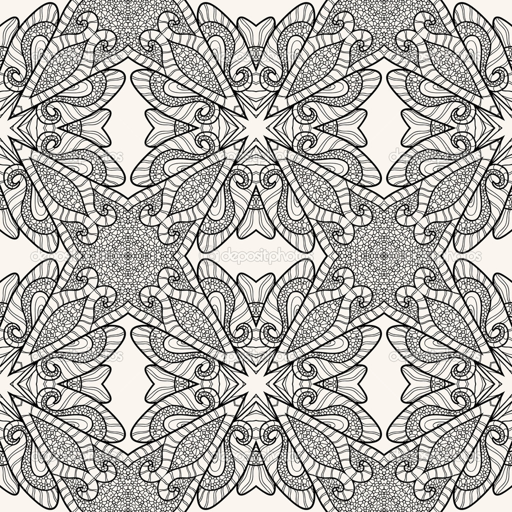 Seamless lace pattern Stock Vector by ©ElenaBesedina 44311173
