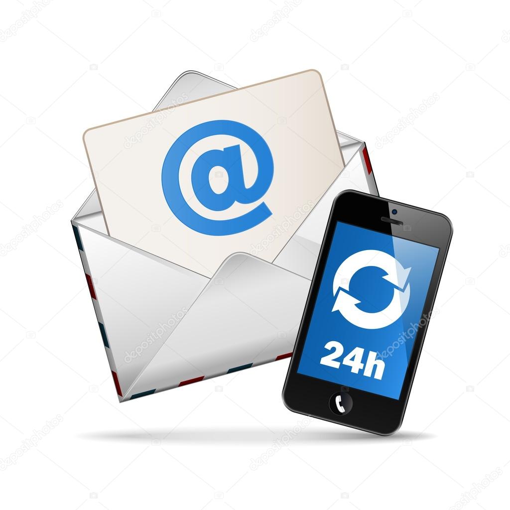Contact vector icon Stock Vector Image by ©dashadima #28536365