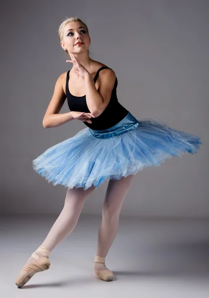 Professional female ballet dancer — Stock Photo © feedough #5686195