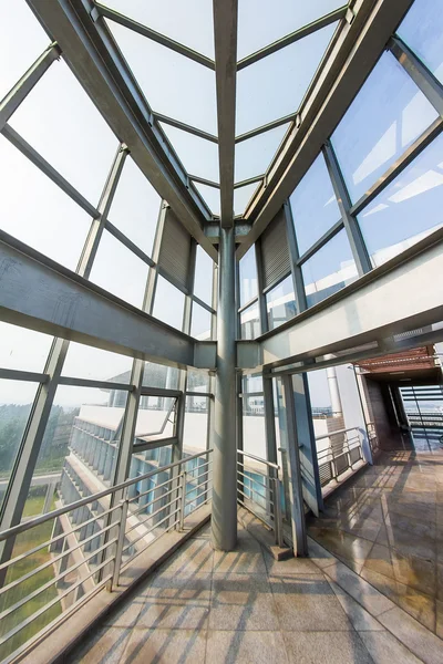Interior inside of glass building Stock Photo by ©dksamco 32538733