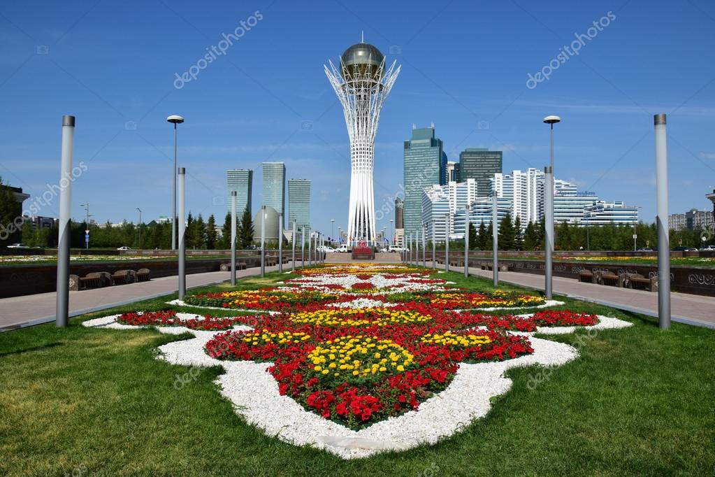 The BAITEREK tower in Astana, Kazakhstan – Stock Editorial Photo ...